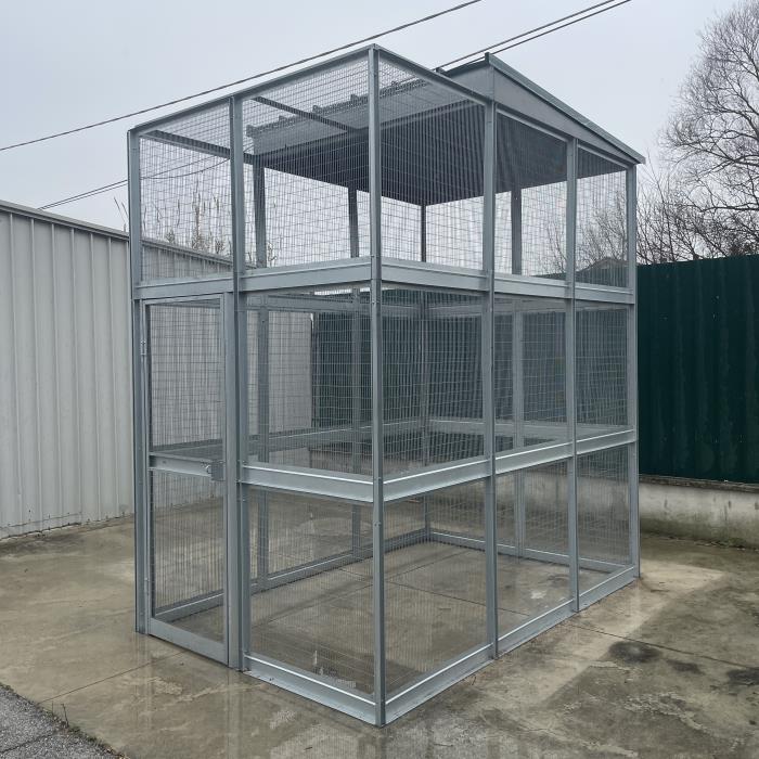 Voliere Modulari per tutti i tipi di volatili e animali da cortile ...
